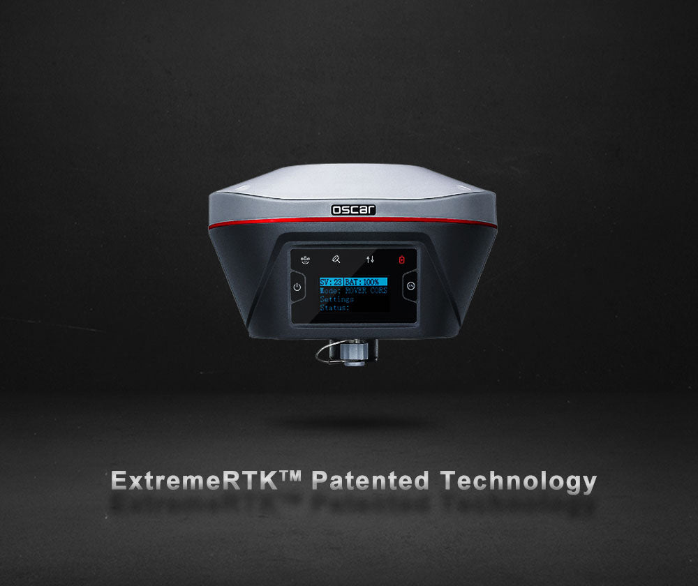 Tersus Oscar GNSS Receiver with Tilt-compensation Accuracy ≤ 2cm